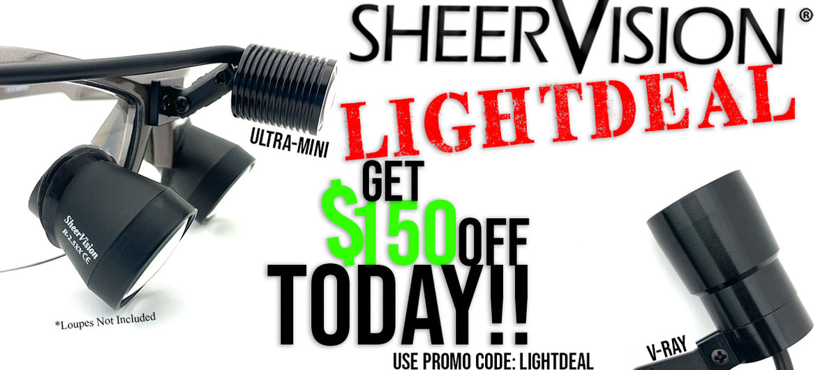 SheerVision Dental Loupes | Surgical Loupes | LED Headlight Packages